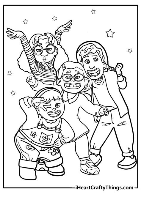 Red Coloring Pages 2025