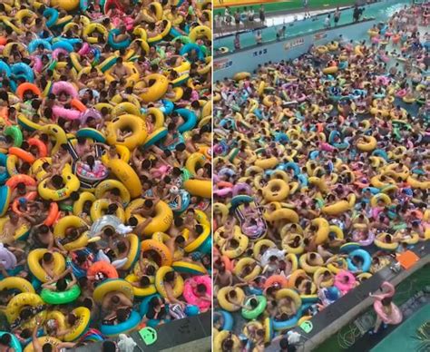 Scary Insane China Moment At Waterpark Stuns Millions