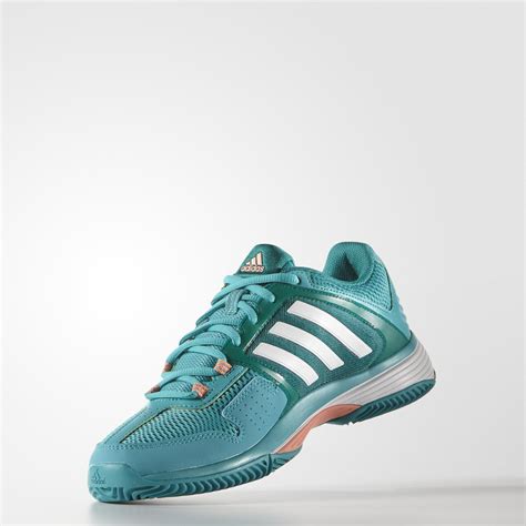 Adidas Womens Barricade Club Tennis Shoes Green