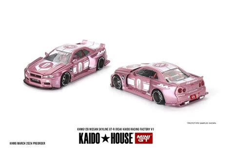 Mini Gt X Kaido House 164 Nissan Skyline Gt R R34 Racing Factory Eur