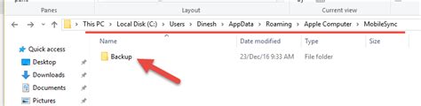 How To Change ITunes Backup Location In Windows
