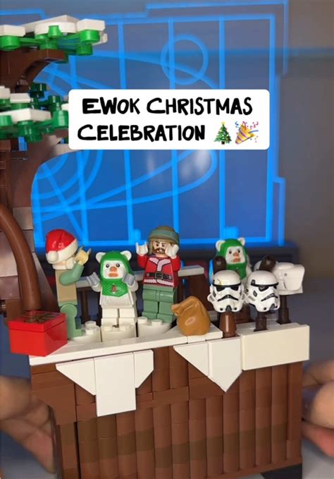 Christmas Themed Ewok Celebration Moc Tiktok