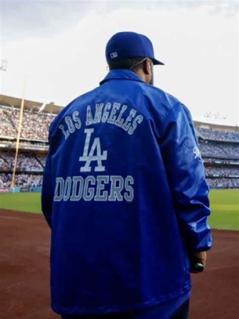 Ice Cube Dodgers Jacket Stardom Jackets
