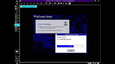 Installing Citrix Winframe 18 Youtube