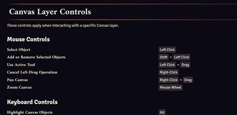Kb Add Deselect To Canvas Layer Controls Mouse Controls Section