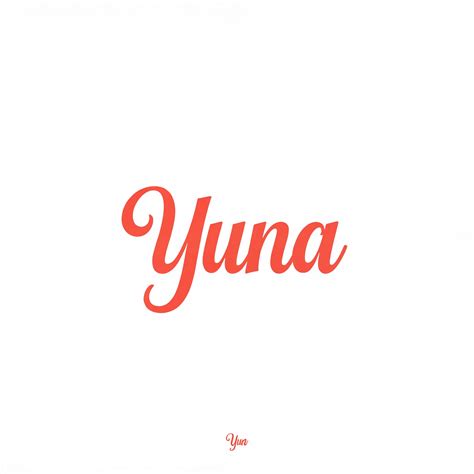 Minimalist Red Yuna Logo On White Background Download Free Ai Stock Images On Picit Ai
