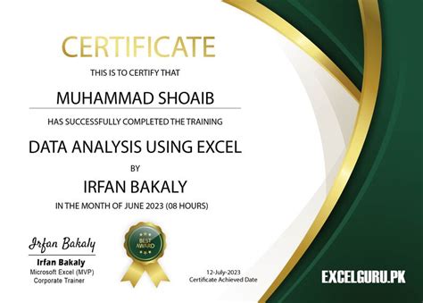 Muhammad Shoaib On Linkedin Im Happy To Share That Ive Obtained A