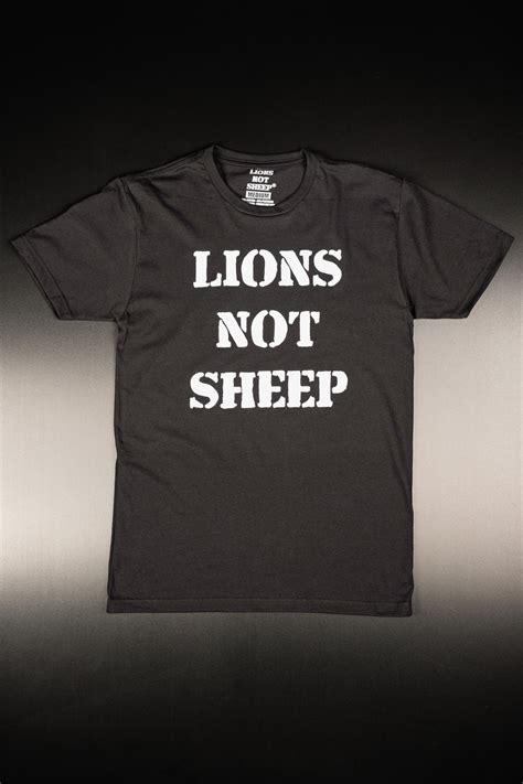What Is Lions Not Sheep Lions Not Sheep