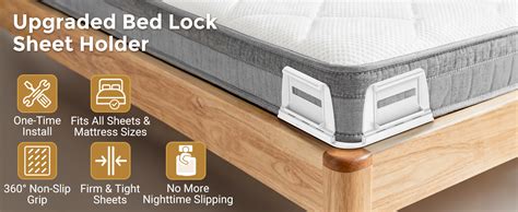 Insmart Sheet Holders Bed Sheet Holder For Cornersandsides