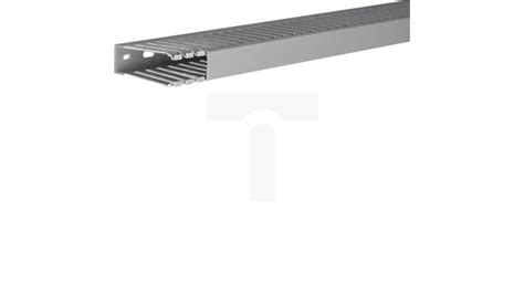 Tehalit Kanał Grzebieniowy Dng 75x25mm Pvc Szary Dng7502507030b 2m