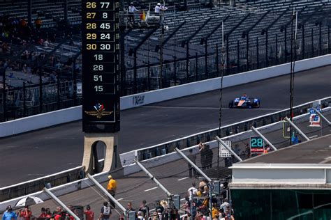 Indy 500 Qualifying Results Top 12 Fight For Pole Position At Ims