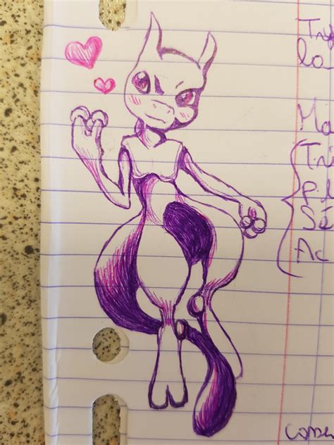 Was Bored In Class I Tried To Make It Cute C Rpokemon