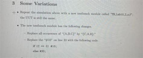 Solved Lab 10 Using A Testbench In Vivado Report