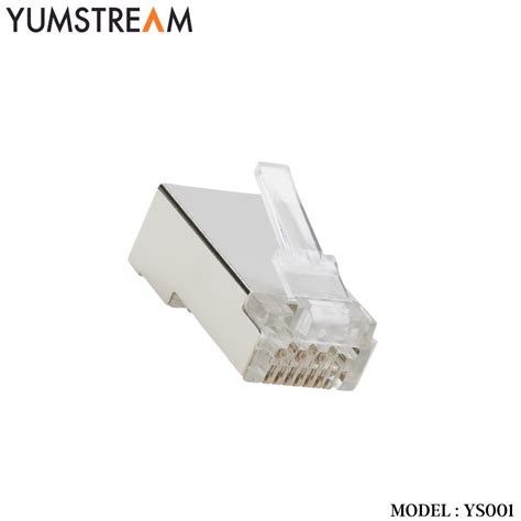 Ys001 Yumstream Cat6 Ftp Wire Pass Through Plug My