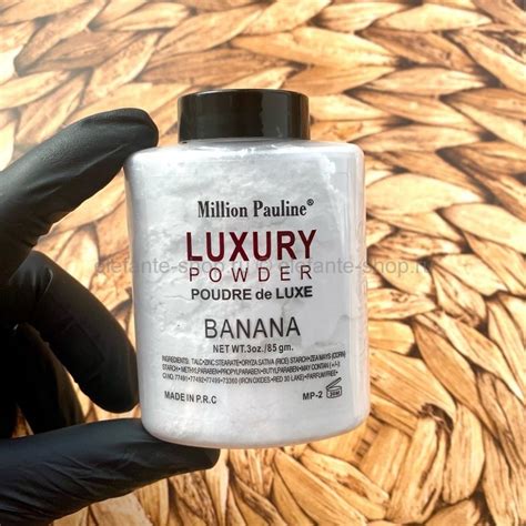 Пудра для закрепления макияжа Million Pauline Luxury Powder Banana, 85g