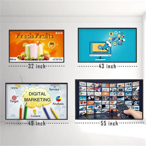 China Customized Commercial Digital Signage Displays Manufacturers Factory Good Price