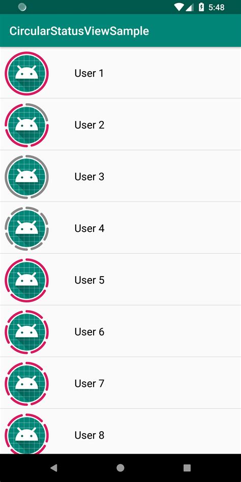 How To Represent Circle Border With Multiple Colors In Android Stack Overflow