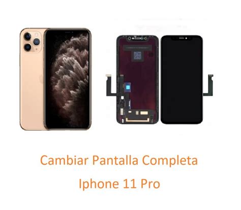Reparar Y Cambiar Pantalla Completa IPhone Pro Protector NO