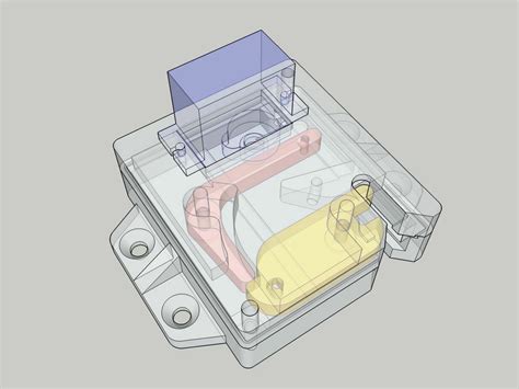 🔒 Latching Lock For Micro Servo Sg90 9g・free 3d File For ・cults