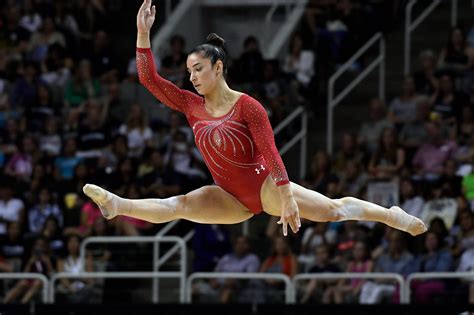 Aly Raisman At 2016 Us Olympic Team Trials At Sap Center Scrolller