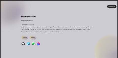 GitHub BaraaCode Portfolio Website Simple Portfolio Website