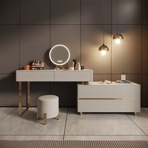 Contemporary Dressing Table With Mirror Designs Contemporary Vanity