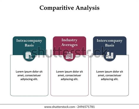 Three Types Comparative Analysis Intercompany Basis Stock Vector Royalty Free 2496571781