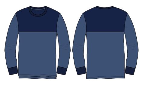 Imágenes De Polera Manga Larga Azul Descarga Gratuita En Freepik