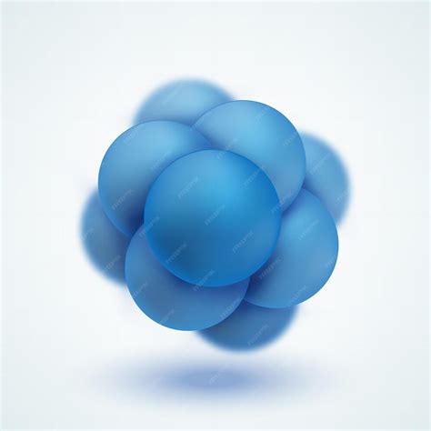 Premium Vector Abstract Molecular Structure
