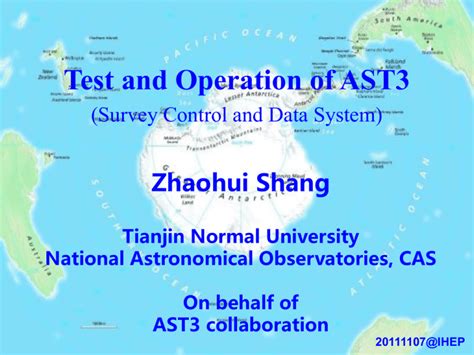 Test And Operation Of AST