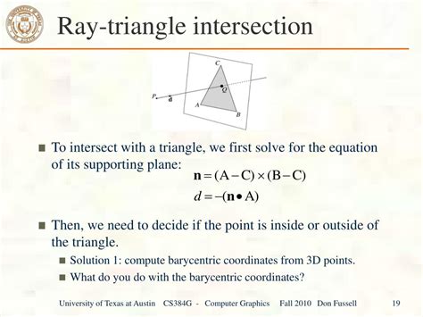 ppt ray tracing powerpoint presentation free download id 1083825