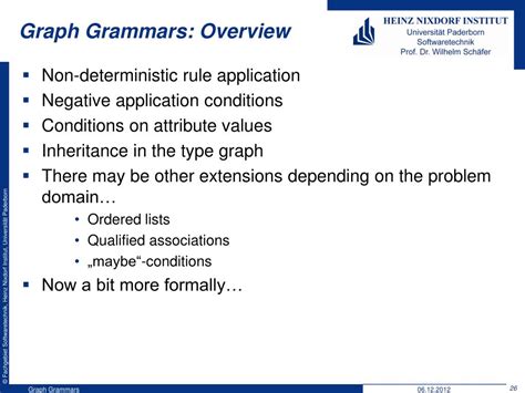 Ppt 25 Graph Grammars Powerpoint Presentation Free Download Id