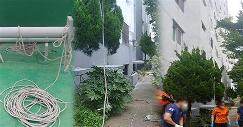 부산 아파트 13층서 도색작업하던 작업자 추락해 숨져