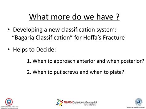 Hoffa Fracturebagaria Classification Diagnosis And Management Ppt Pptx