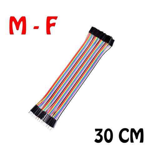 Cm Pcs In Row Dupont Cable Cm Mm Pin P P Female To Male Jumper Wire In Integrated