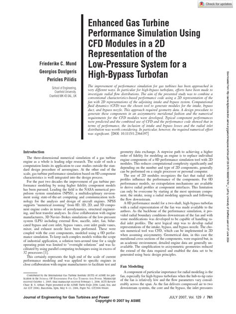 Turbofan Pdf Computational Fluid Dynamics Mach Number