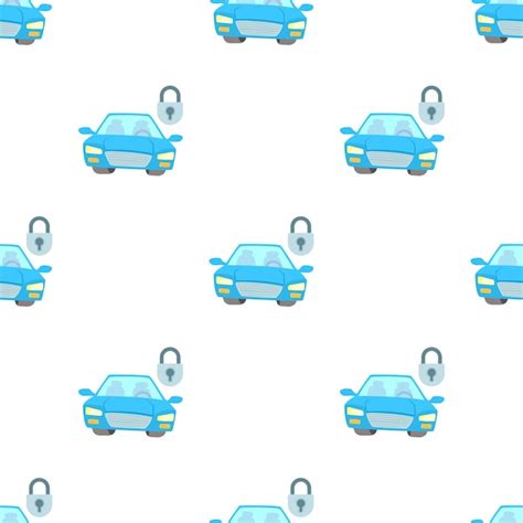 Premium Vector Car Pattern Seamless Background Texture Repeat Wallpaper Geometric Vector