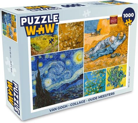 Puzzel Van Gogh Collage Oude Meesters Legpuzzel Puzzel 1000