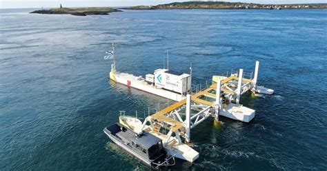 Sme Secures Contract For Worlds First Floating Tidal Energy Array Renewables News