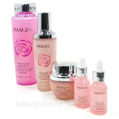 Подарочный Набор По Уходу за Лицом Images Advanced Moisture C Розой ...
