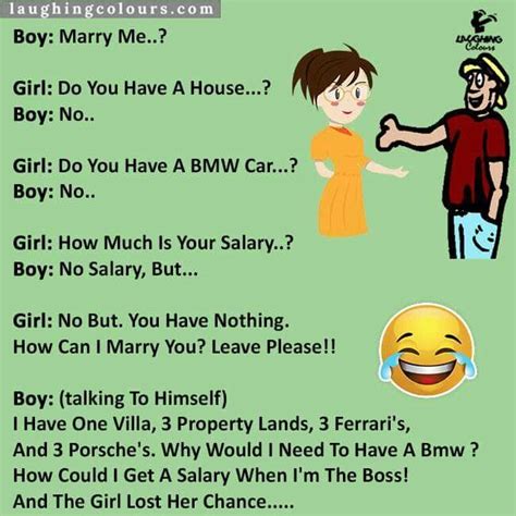 Will You Marry Me Joke Stories Man Up Funny Quotes
