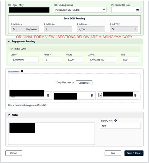 Form Not Displaying Correctly Only When Using A Workflow Or Power