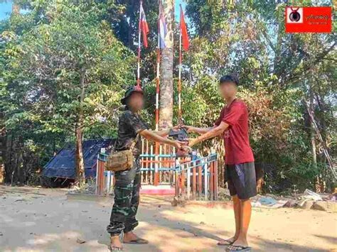 သရက်ချောင်းမြို့နယ်၊ ဝင်းဝရဲစခန်းမှ ရဲတပ်သား ၁ ဦး G 3 သေနတ် ယူဆောင်လာပ
