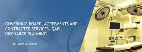 Governing Board Agreements And Contracted Services Qapi Discharge