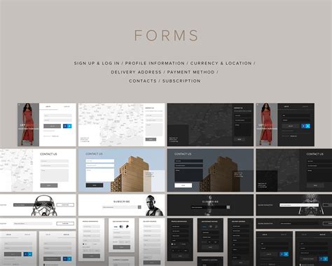 Square Ui Kit On Behance