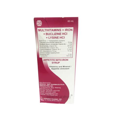 Multivitamins Buclizine Lysine At Mason Hurley Blog