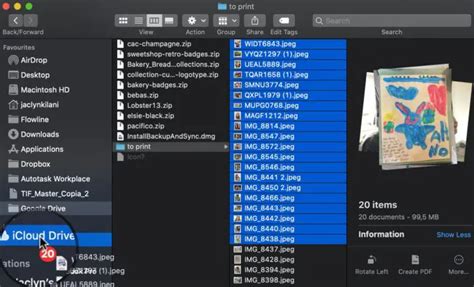 Move Files From Dropbox To ICloud Drive On Mac