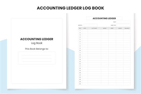 Premium Vector Log Book Design Template Interior Design With Black