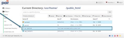 Symbolic Link What It Is And How To Use It With Web Hosting Knowledge Base Pair Networks