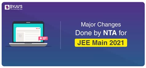 Major Changes Done By NTA For JEE Main Check For Details